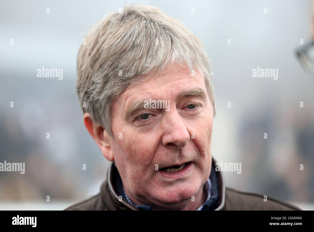 Trainer Barry Connell during day two of the Christmas Festival at ...