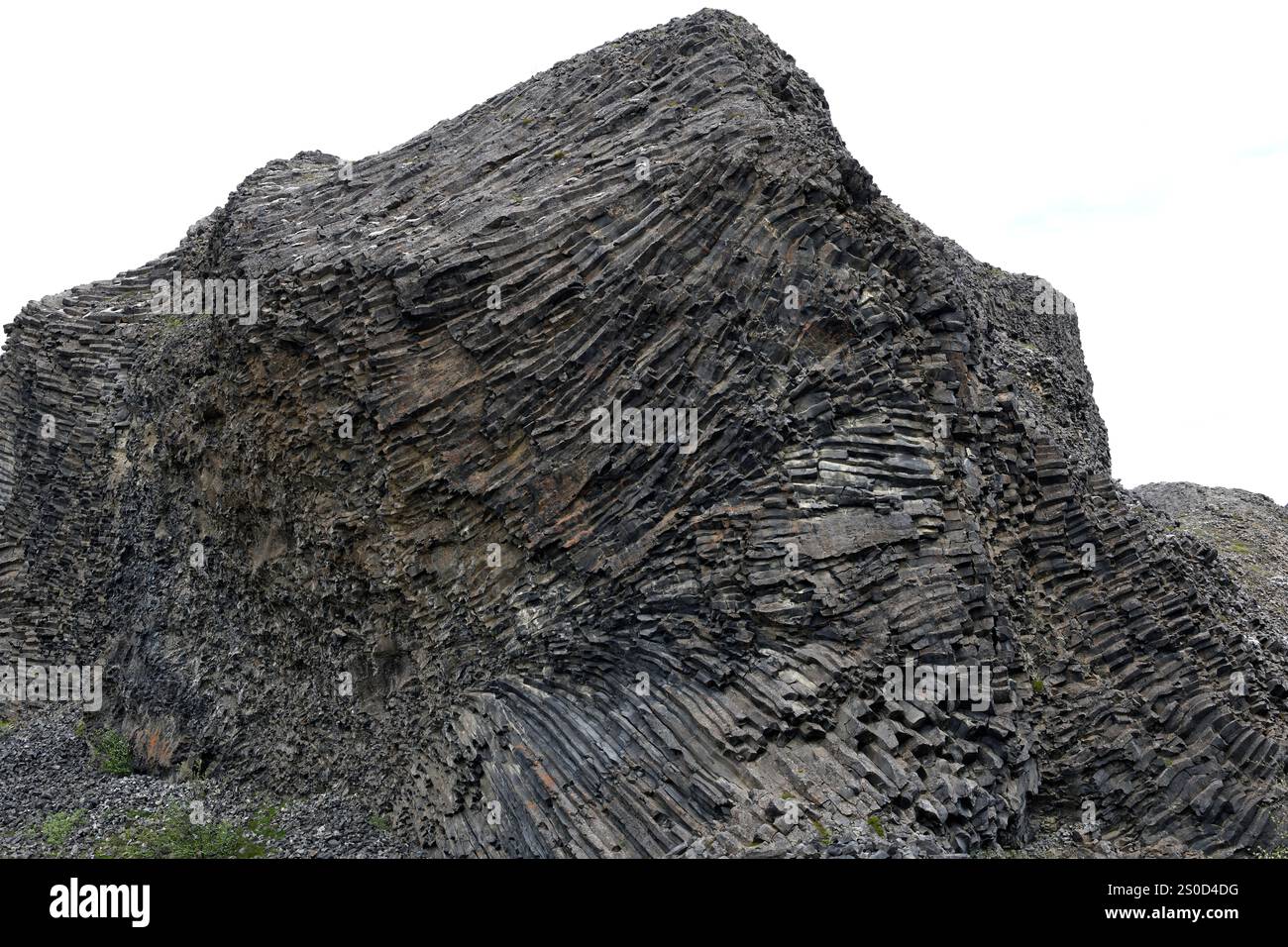Hljodaklettar (Echo Rocks) is an exceptional columnar basalt formation ...