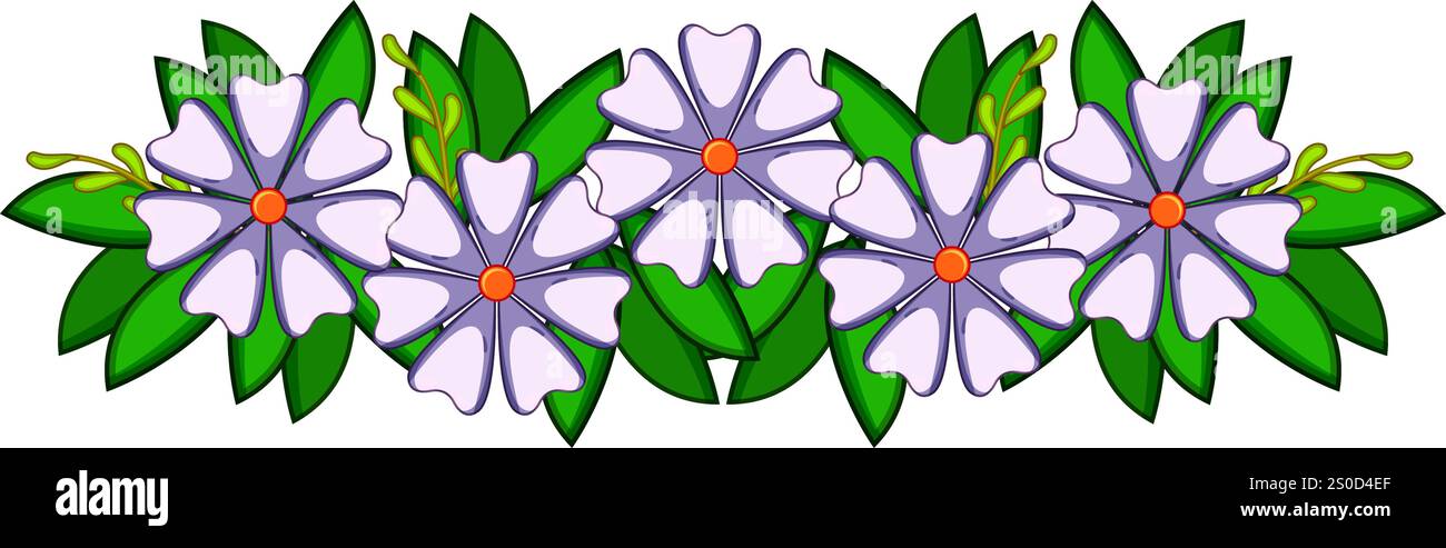 bohemian flower crown cartoon. accessory headpiece, festival bridal ...