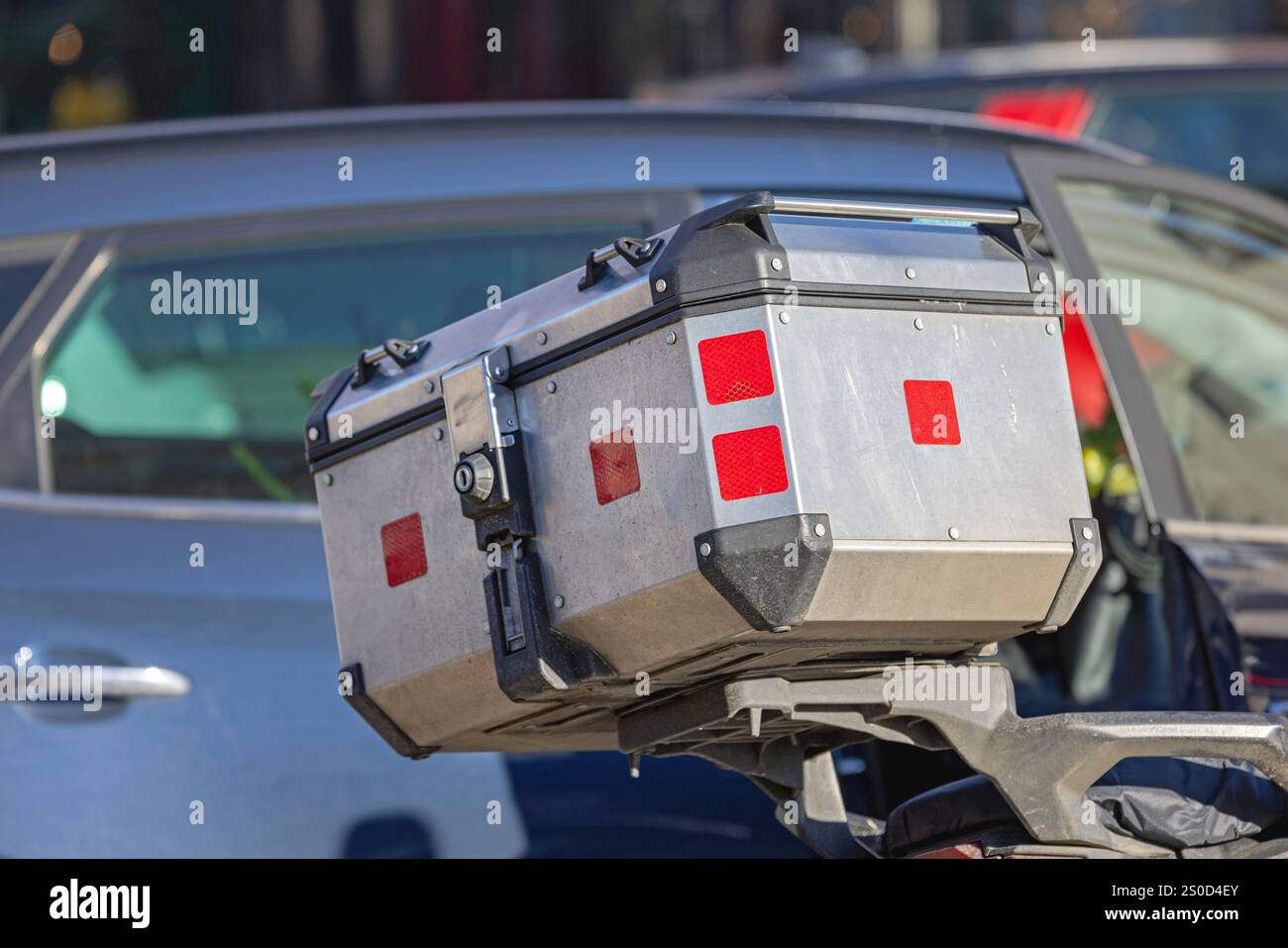 Motorcycle top case hi-res stock photography and images - Alamy