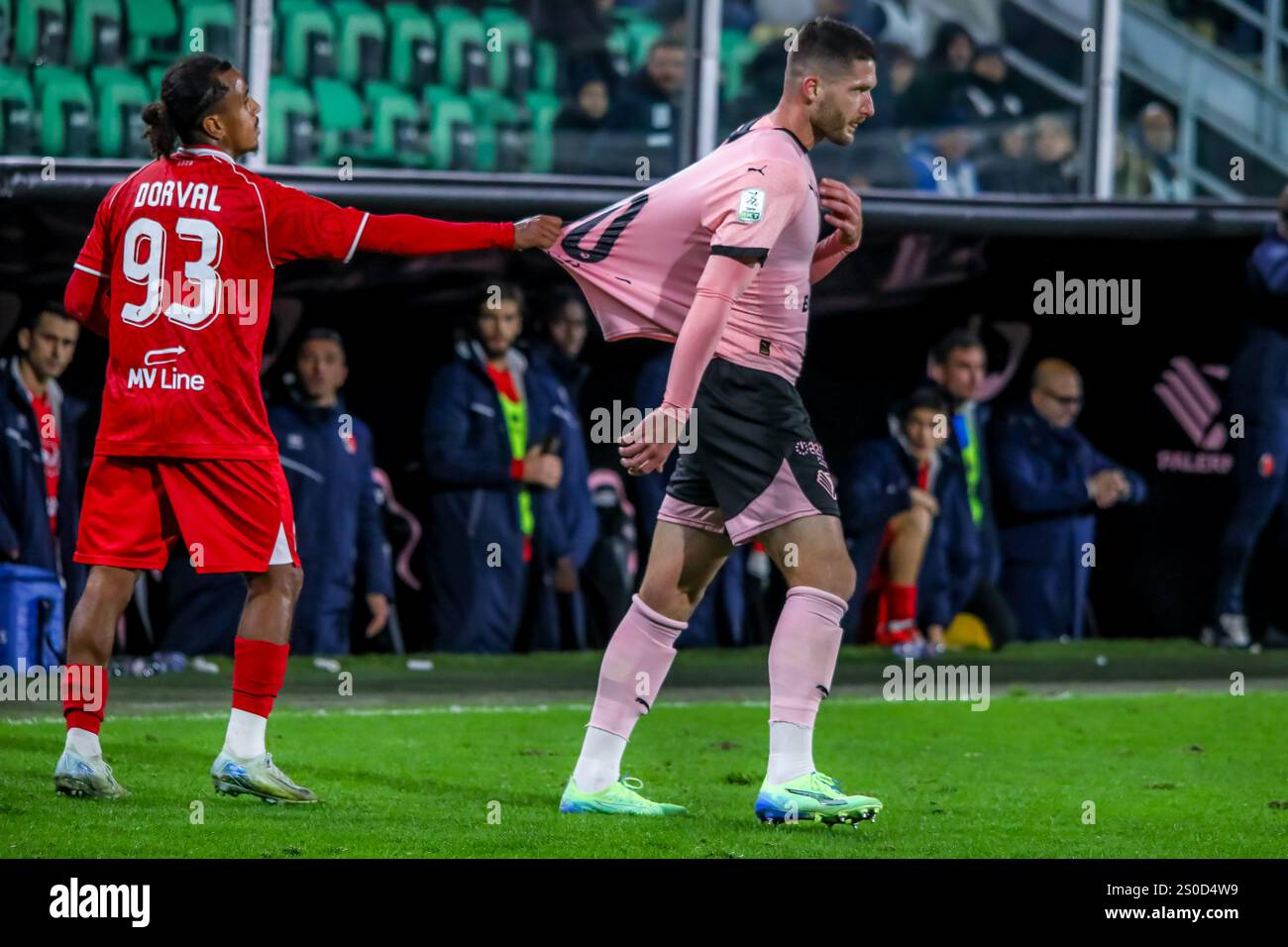 Palermo, Italy. 26th Dec, 2024. Mehdi Dorval and Thomas Henry in the ...
