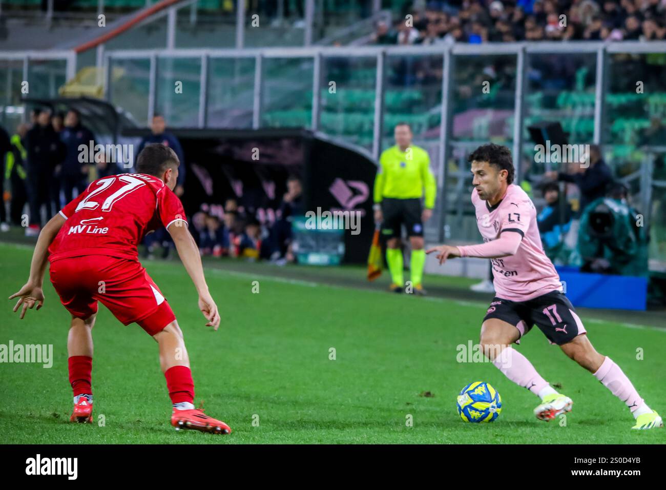 Palermo, Italy. 26th Dec, 2024. A Palermo's player Federico Di ...