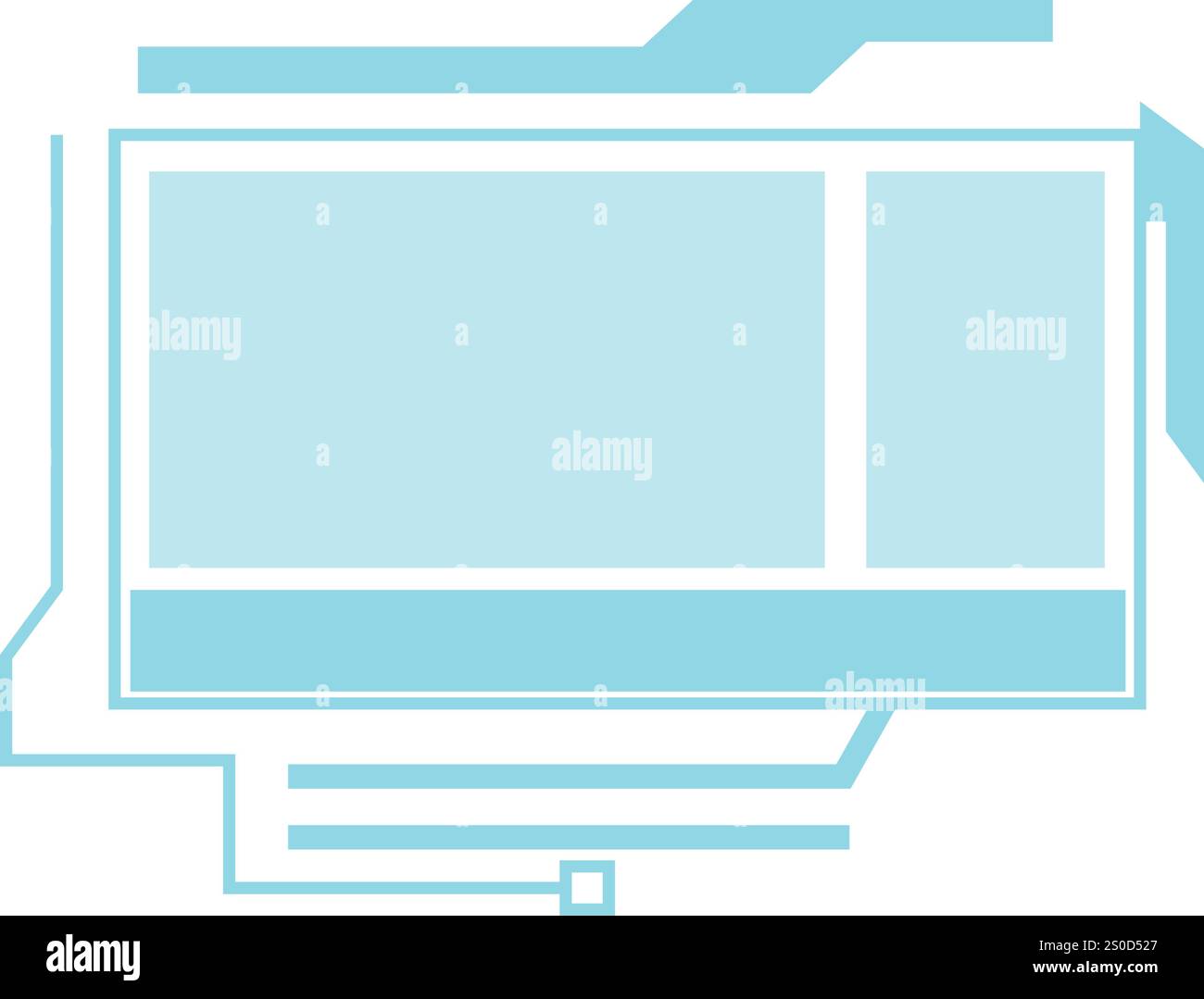 hexagon hud callout shapes cartoon. triangle rectangle, diamond star ...