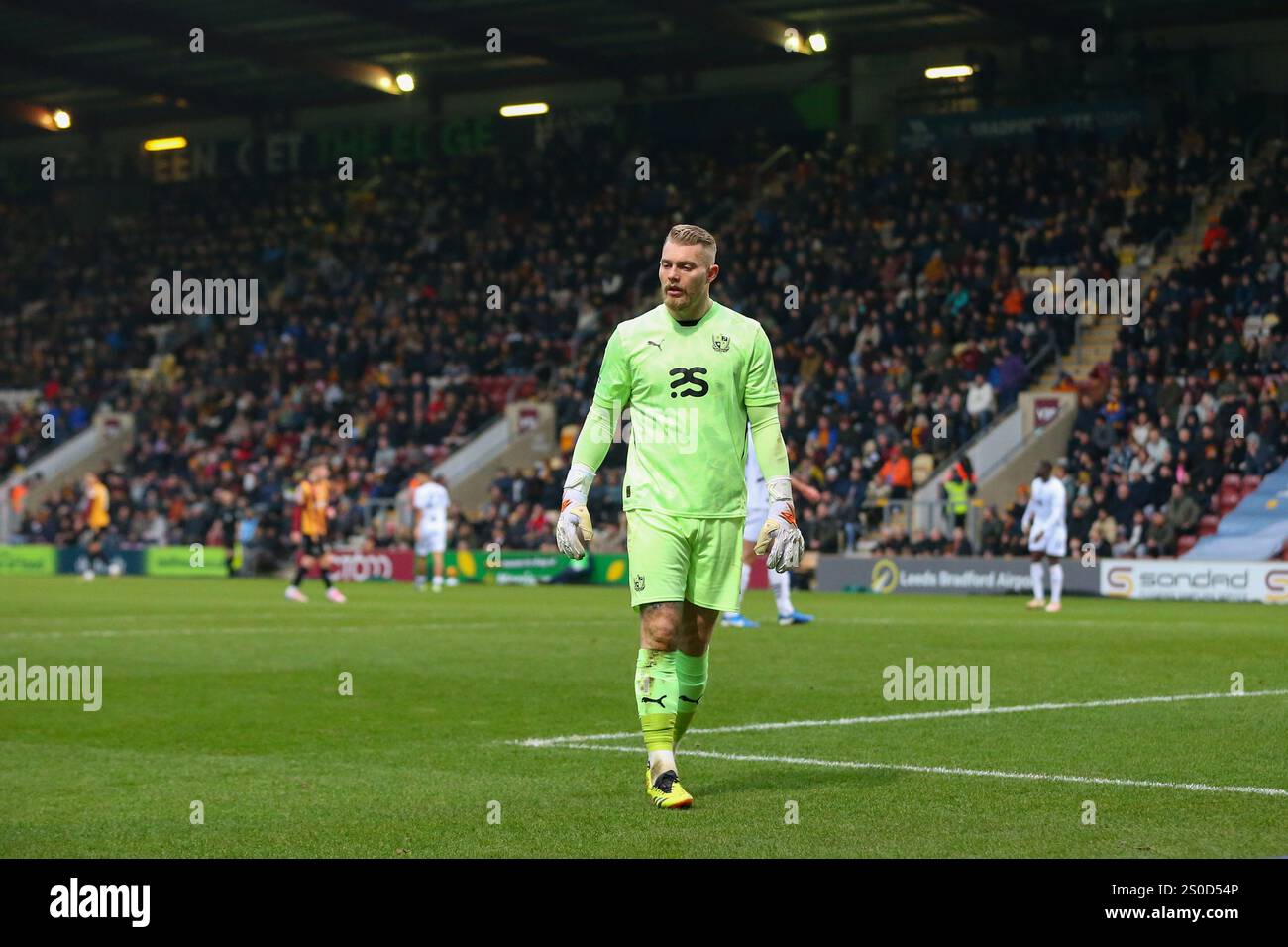 The University of Bradford Stadium, Bradford, England - 26th December ...