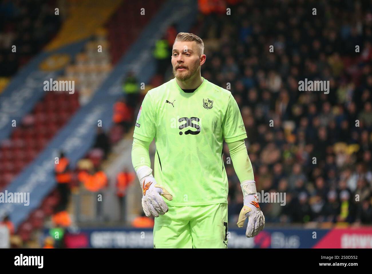 The University of Bradford Stadium, Bradford, England - 26th December ...