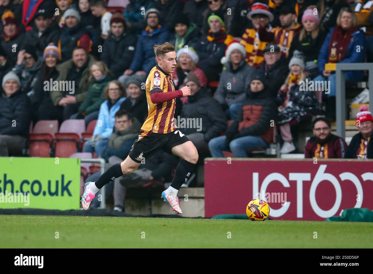 The University of Bradford Stadium, Bradford, England - 26th December ...