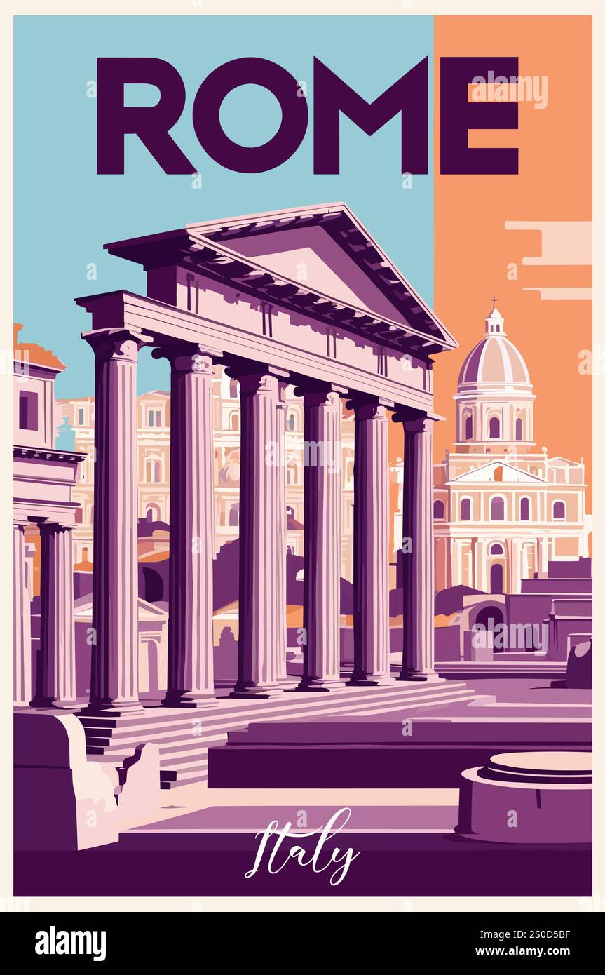 The national museum in rome Stock Vector Images - Alamy