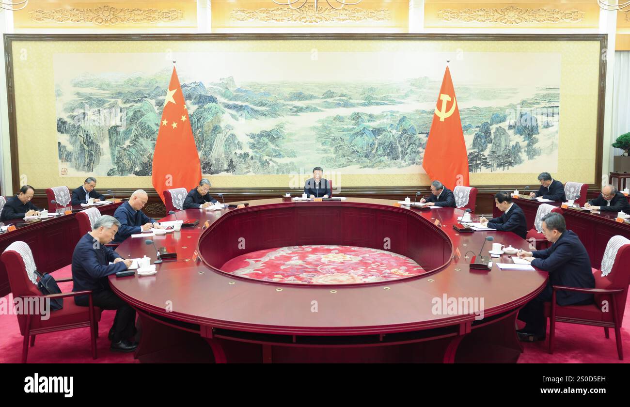 Beijing, China. 27th Dec, 2024. Xi Jinping, general secretary of the Communist Party of China ...