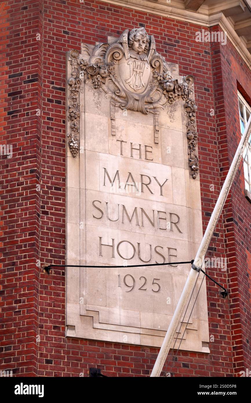 Mary Sumner House, Mother's Union headquarters, Tufton Street, London, England Stock Photo - Alamy