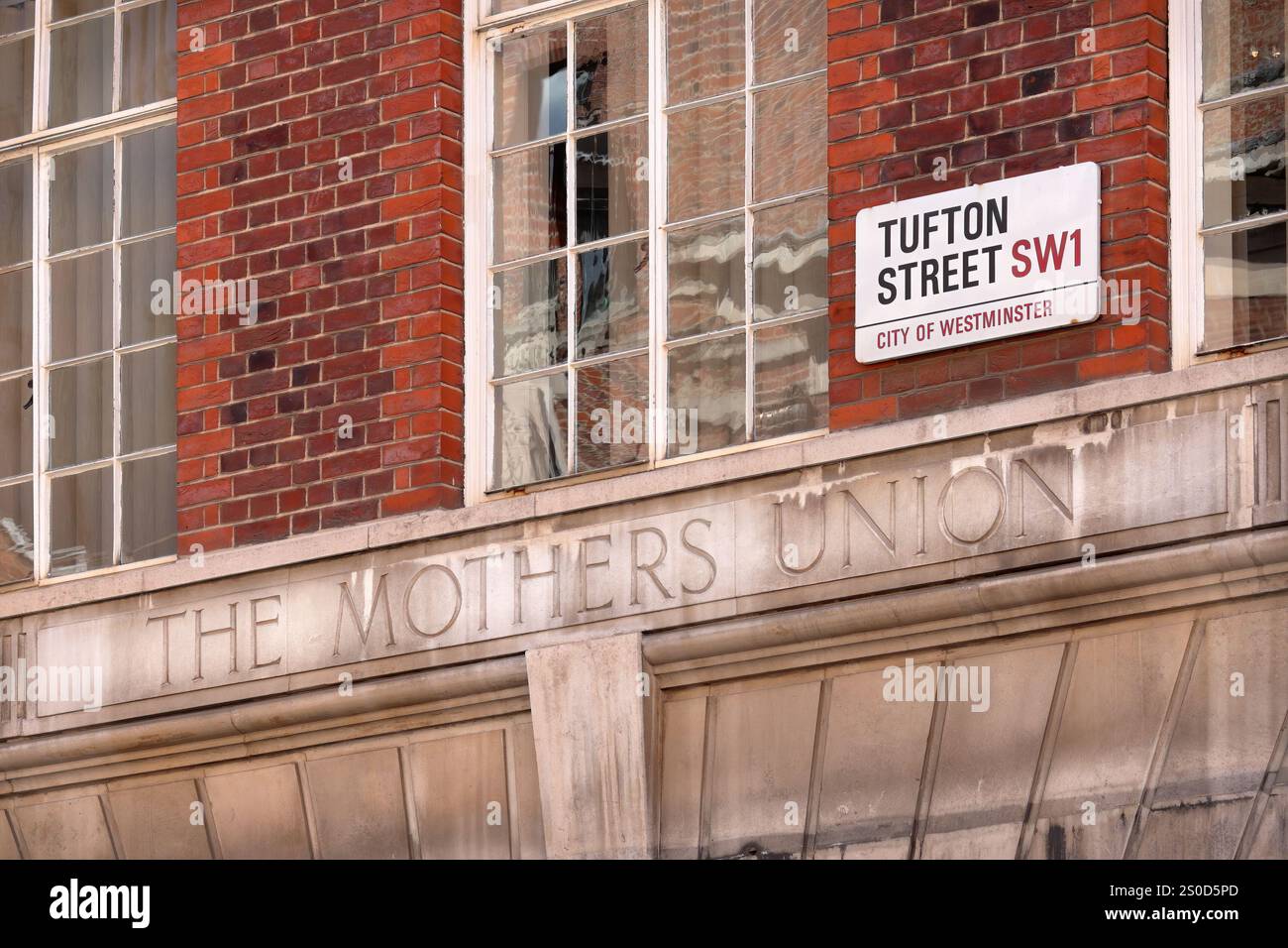Mary Sumner House, Mother's Union headquarters, Tufton Street, London, England Stock Photo - Alamy