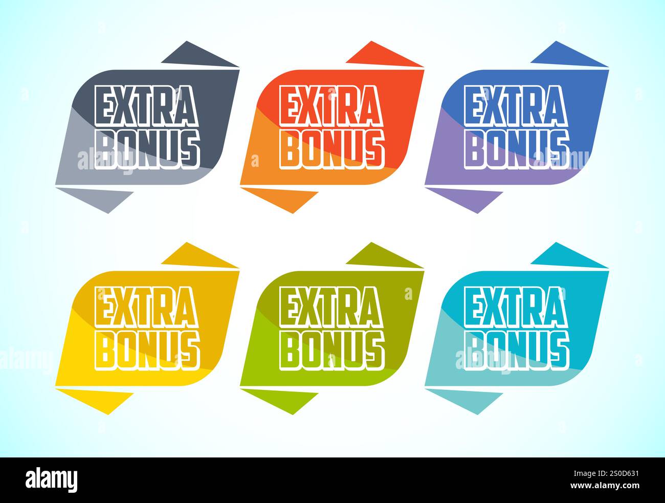 Giving you extra sign Stock Vector Images - Alamy