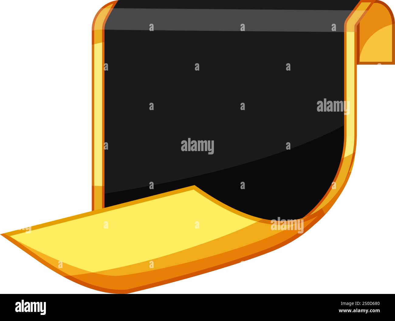 premium offer golden luxury cartoon. elite sophisticated, indulgence ...