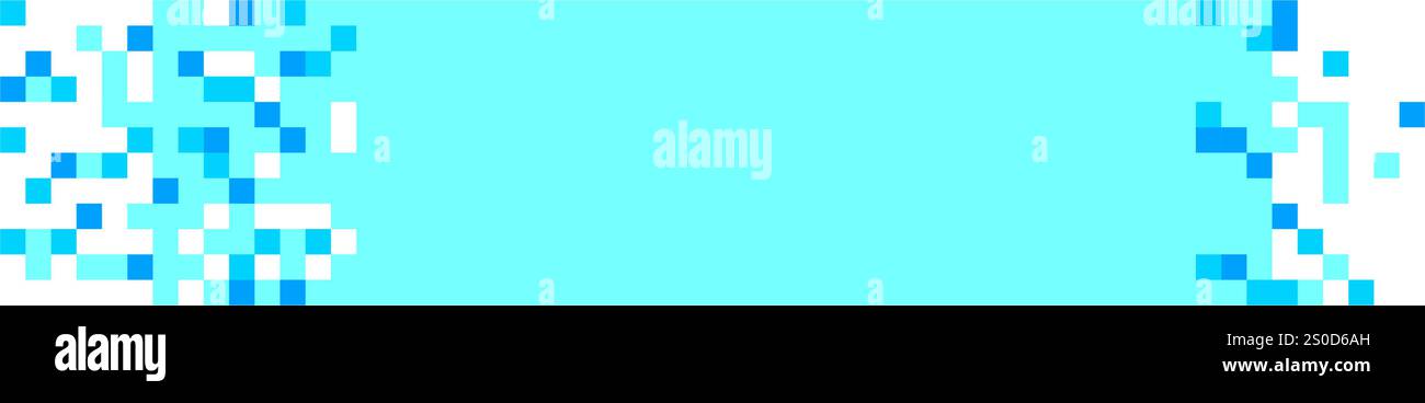 branding pixel banner cartoon. colorful vibrant, resolution layout ...