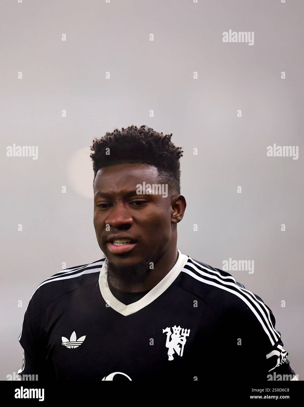 Wolverhampton, UK. 26th Dec, 2024. Andre Onana of Manchester United ...