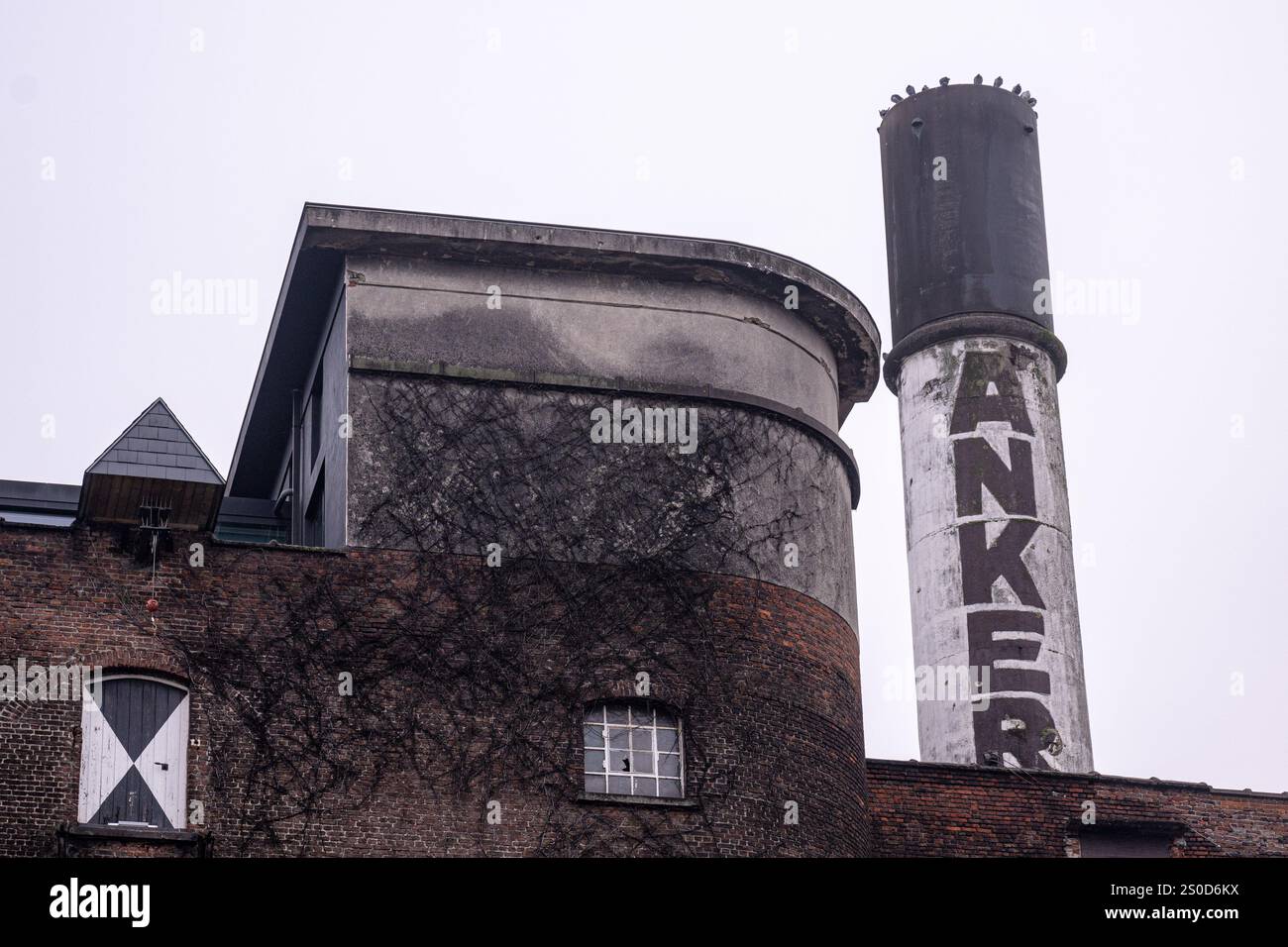 Mechelen, Belgium. 27th Dec, 2024. Photo shows the building of the ...