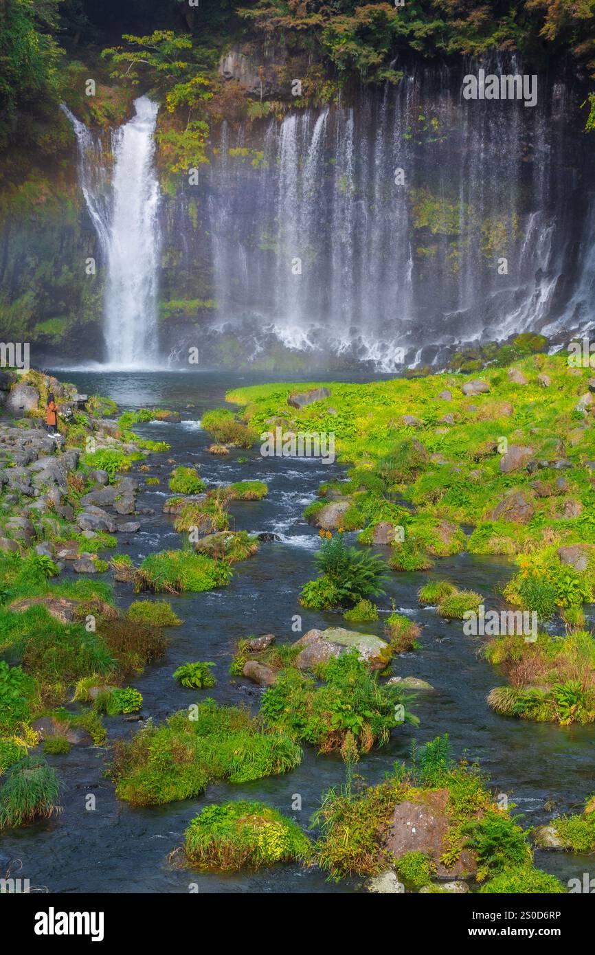 Shiraito Falls is one of the most beautiful waterfalls in Japan. The ...