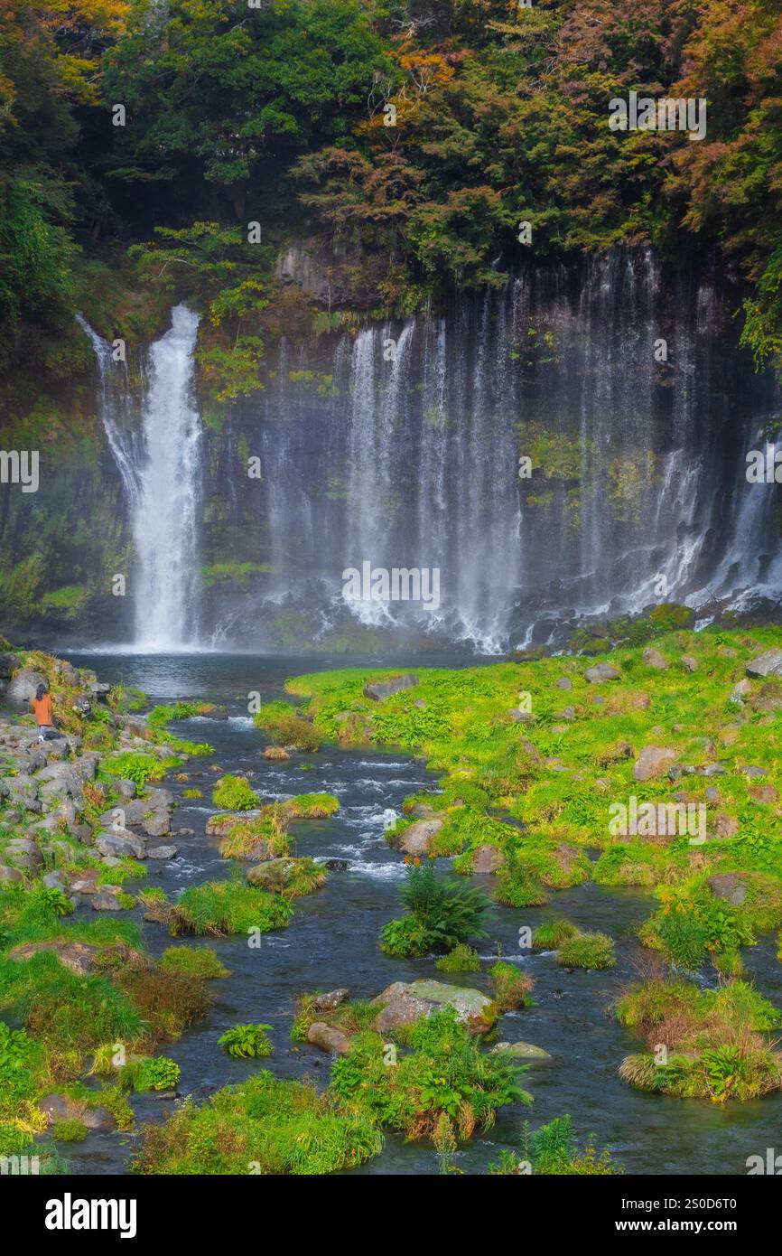 Shiraito Falls is one of the most beautiful waterfalls in Japan. The ...