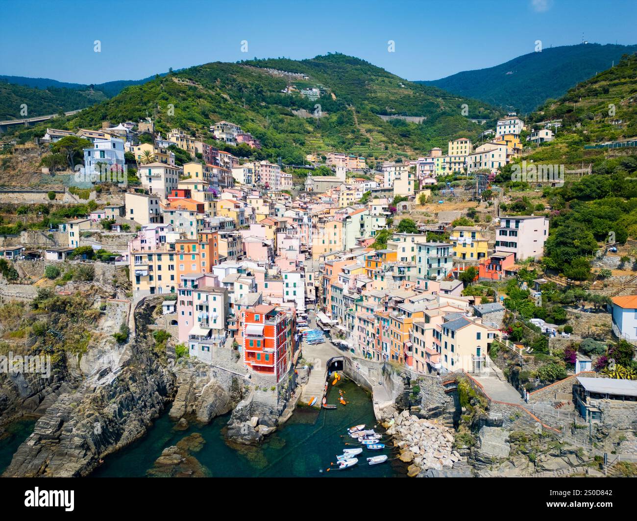 Riomaggiore coastal village in hi-res stock photography and images - Alamy