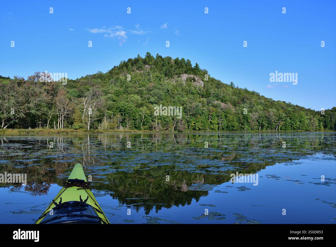 SEPAQ Orford national park kayak exploration of Cherry pond and ...