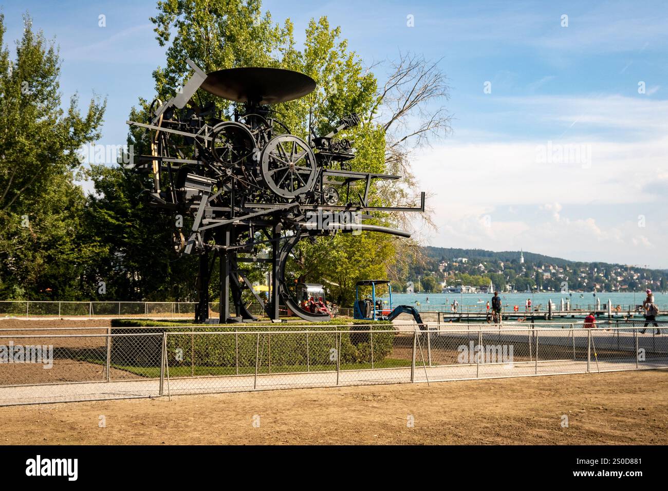 The Heureka sculpture in Zurich Stock Photo - Alamy