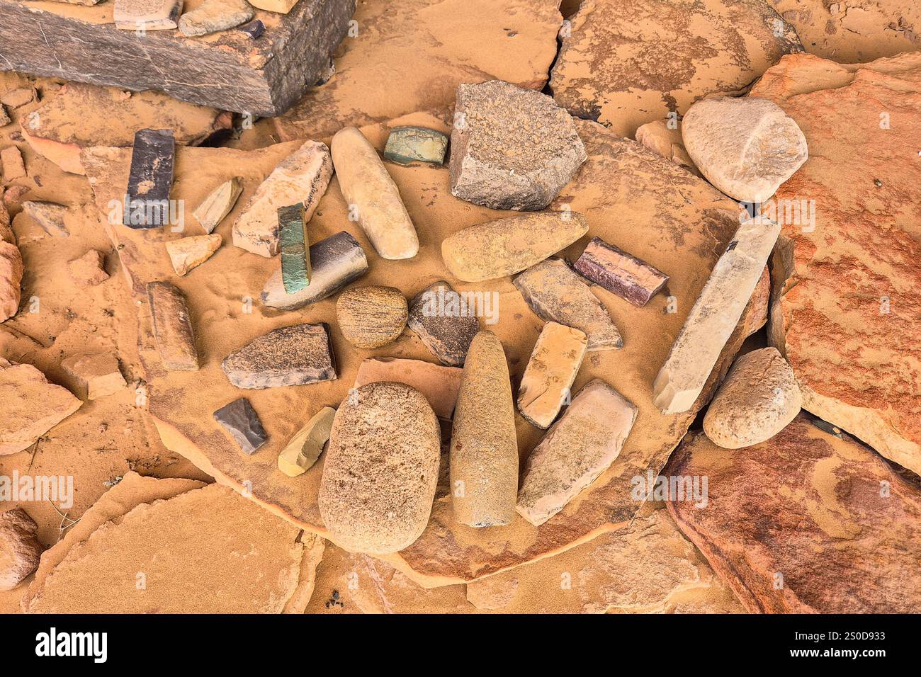 Mauritania, Agrour rock art site Stock Photo - Alamy