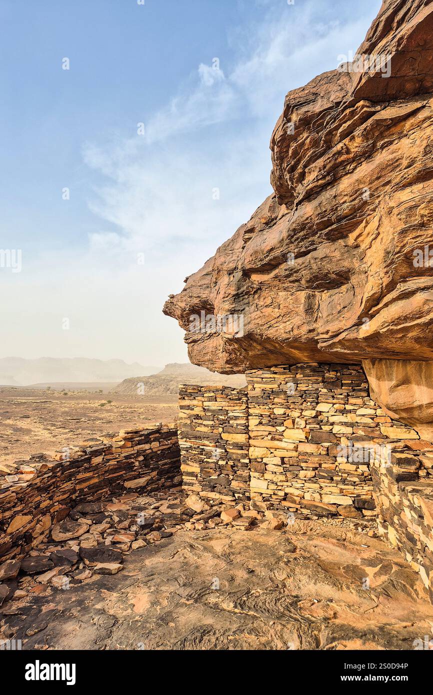 Mauritania, Agrour rock art site Stock Photo - Alamy