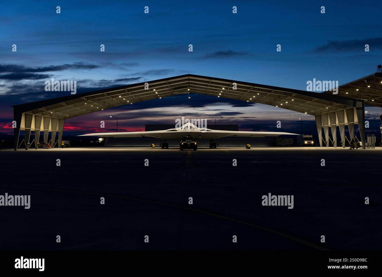 The B-21 Raider program is on track and continues flight testing at ...