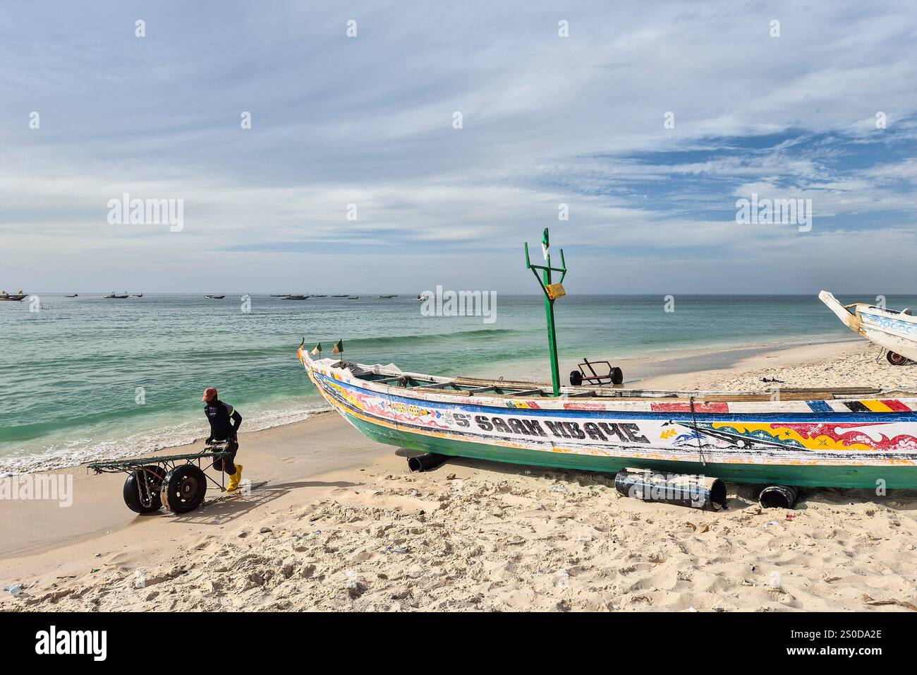 Mauritania, Nouakchott, fish market Stock Photo - Alamy