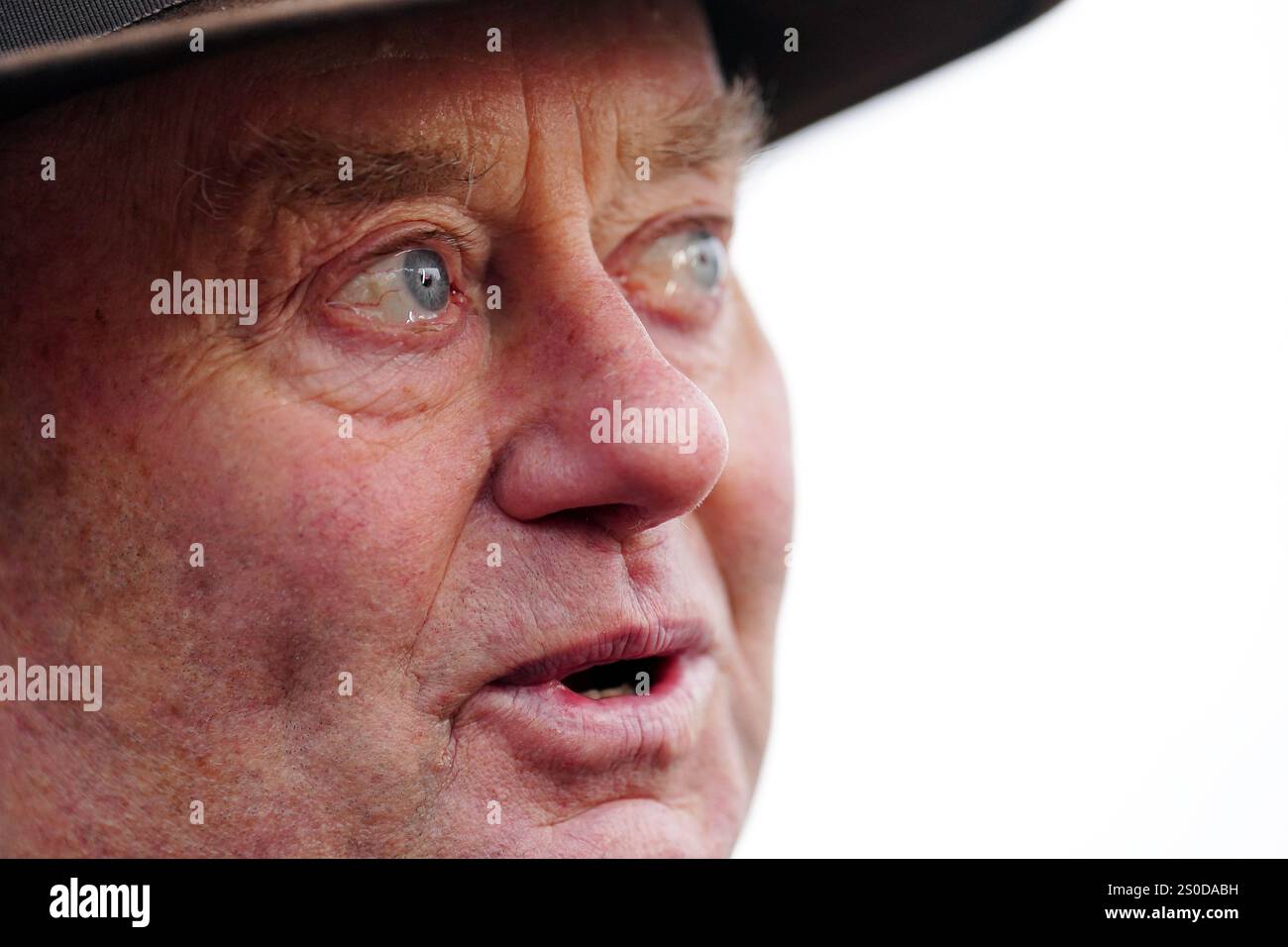 Trainer Nicky Henderson on Desert Orchid Chase Day at Kempton Park ...