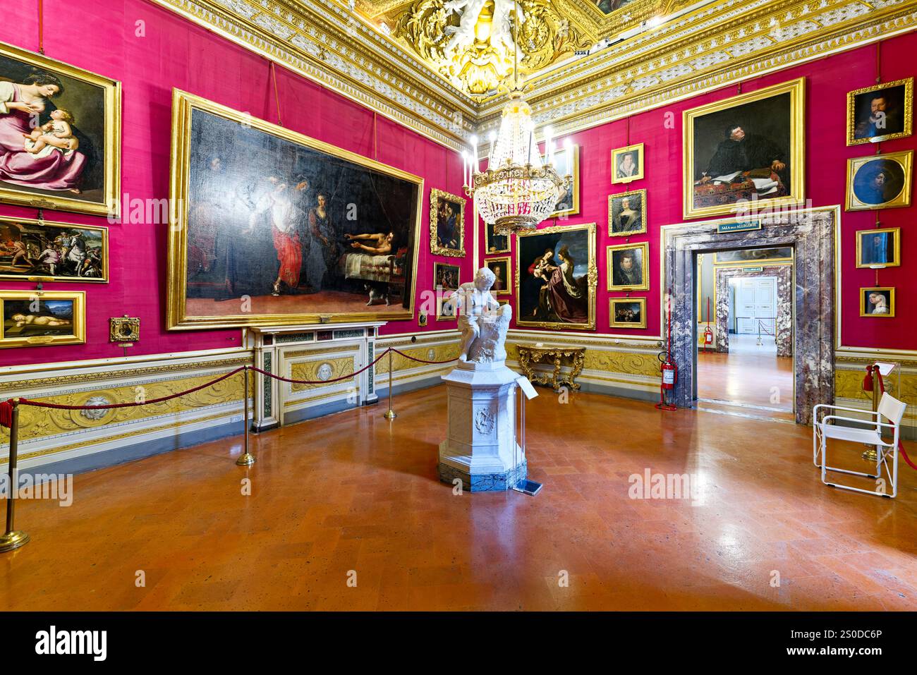 Florence Tuscany Italy. Palazzo Pitti (Pitti Palace) Museum. The ...