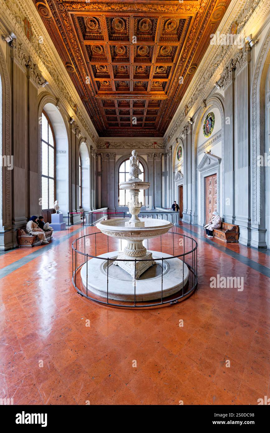 Florence Tuscany Italy. Palazzo Pitti (Pitti Palace) Museum. Palatine ...