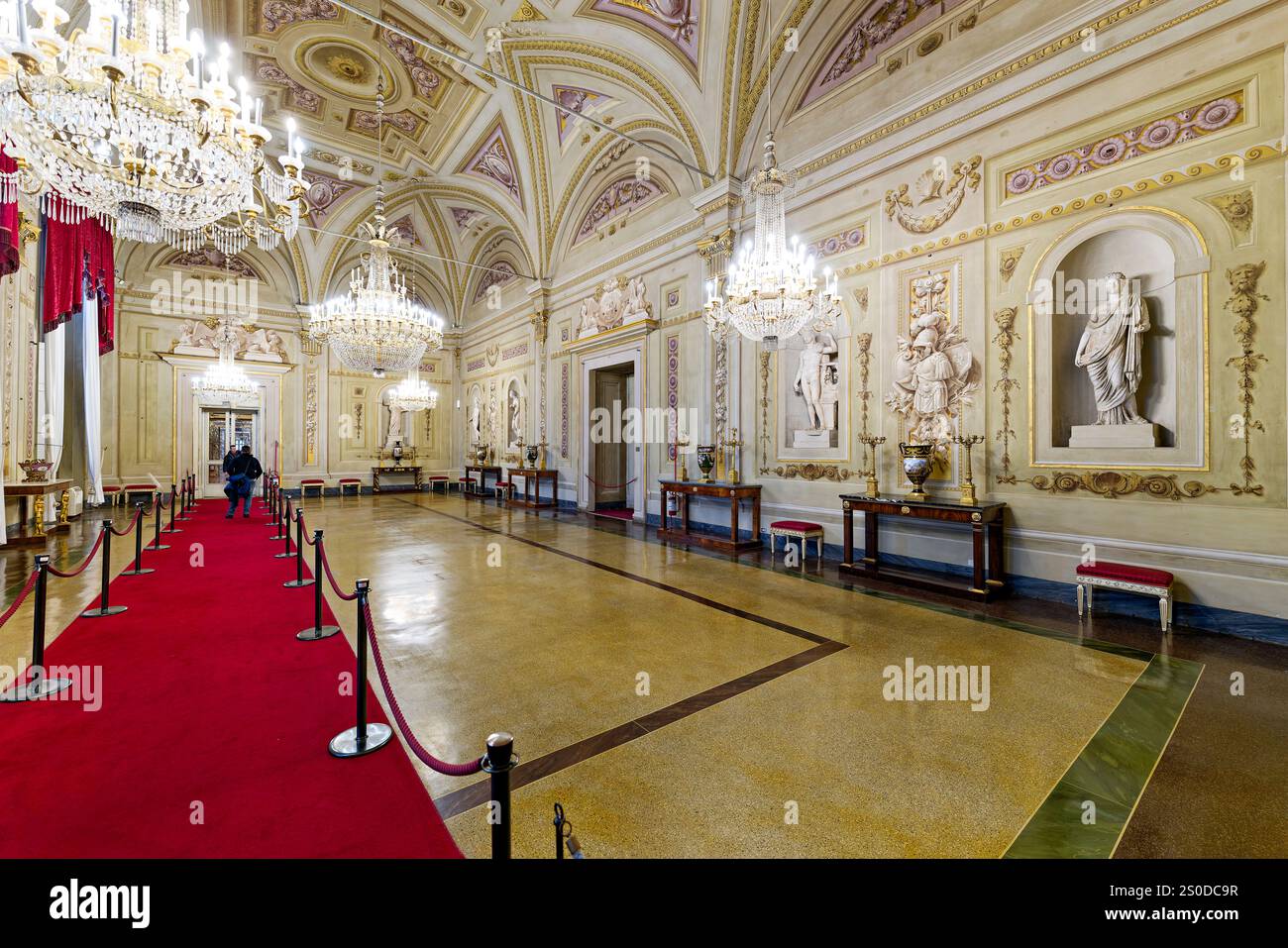 Florence Tuscany Italy. Palazzo Pitti (Pitti Palace) Museum. Palatine ...