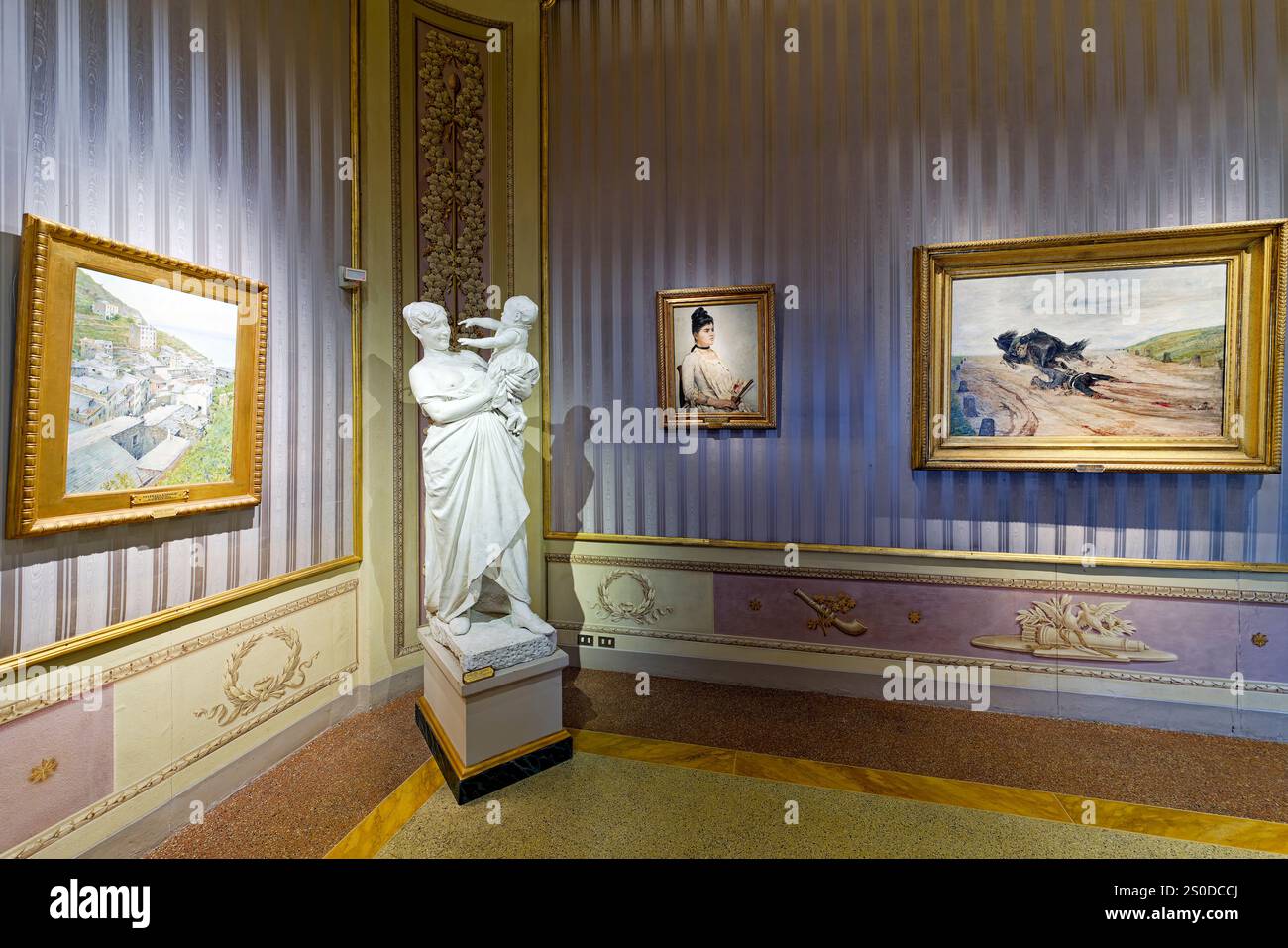 Florence Tuscany Italy. Palazzo Pitti (Pitti Palace) Museum. Palatine ...