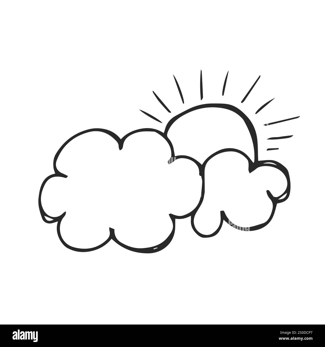 Set of Hand-drawn sun sketch Stock Vector Image & Art - Alamy