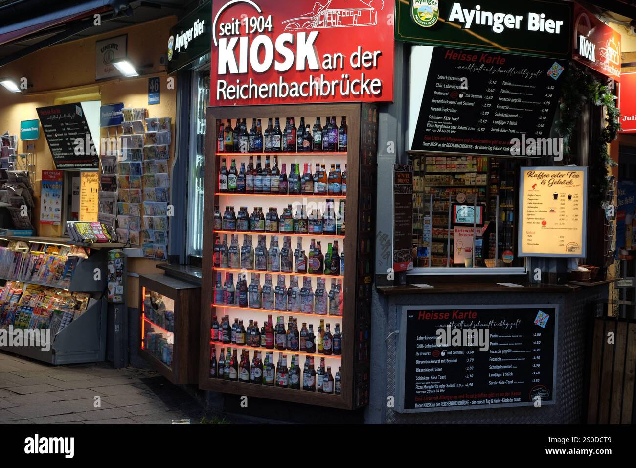 Kiosk an der Reichenbachbrücke Kiosk an der Reichenbachbrücke *** Kiosk ...