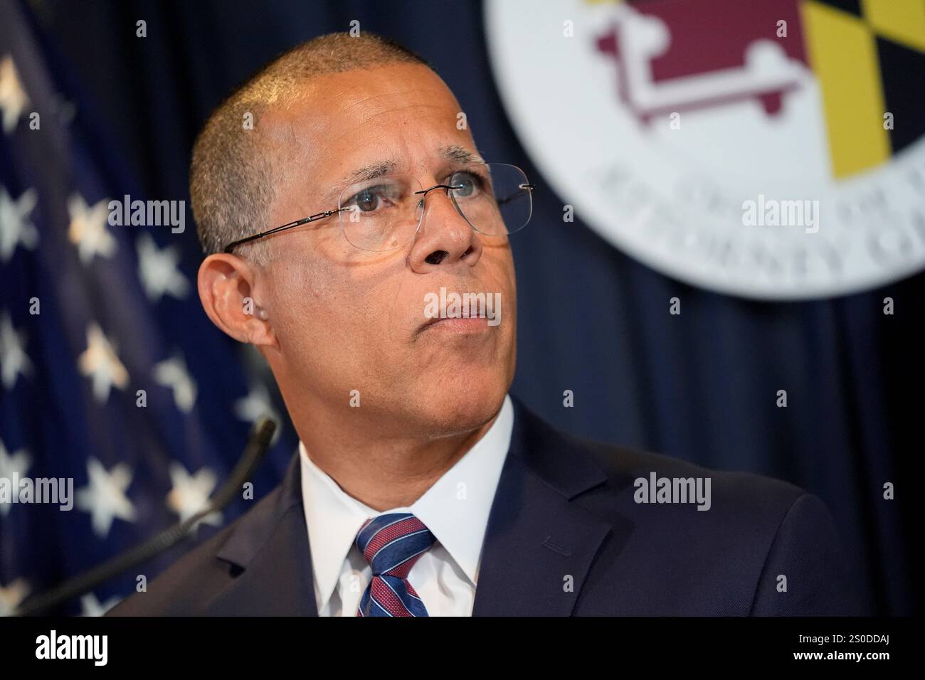 FILE - Maryland Attorney General Anthony Brown speaks during a press ...