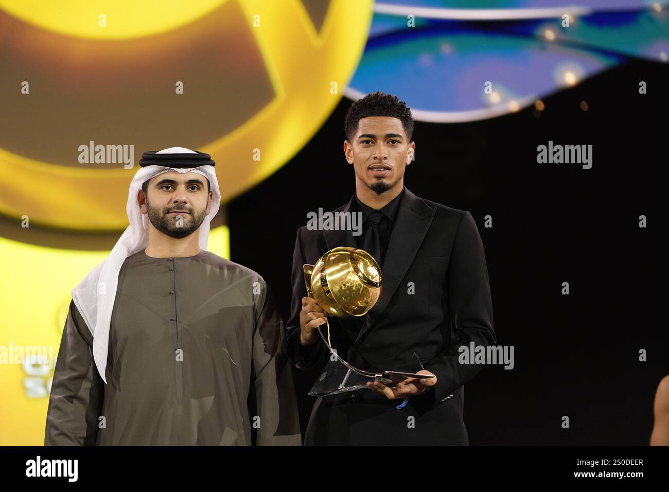 Jude Belligham Professional Footballer is rewarded during the Globe ...