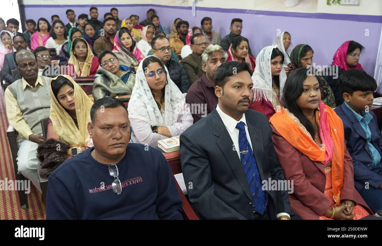 Beawar, Rajasthan, India, December, 25, 2024: Christian worshippers ...