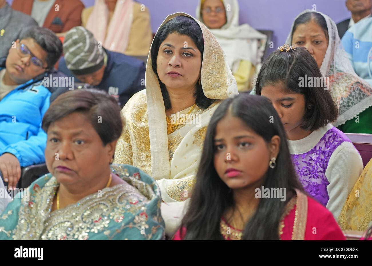 Beawar, Rajasthan, India, December, 25, 2024: Christian worshippers ...