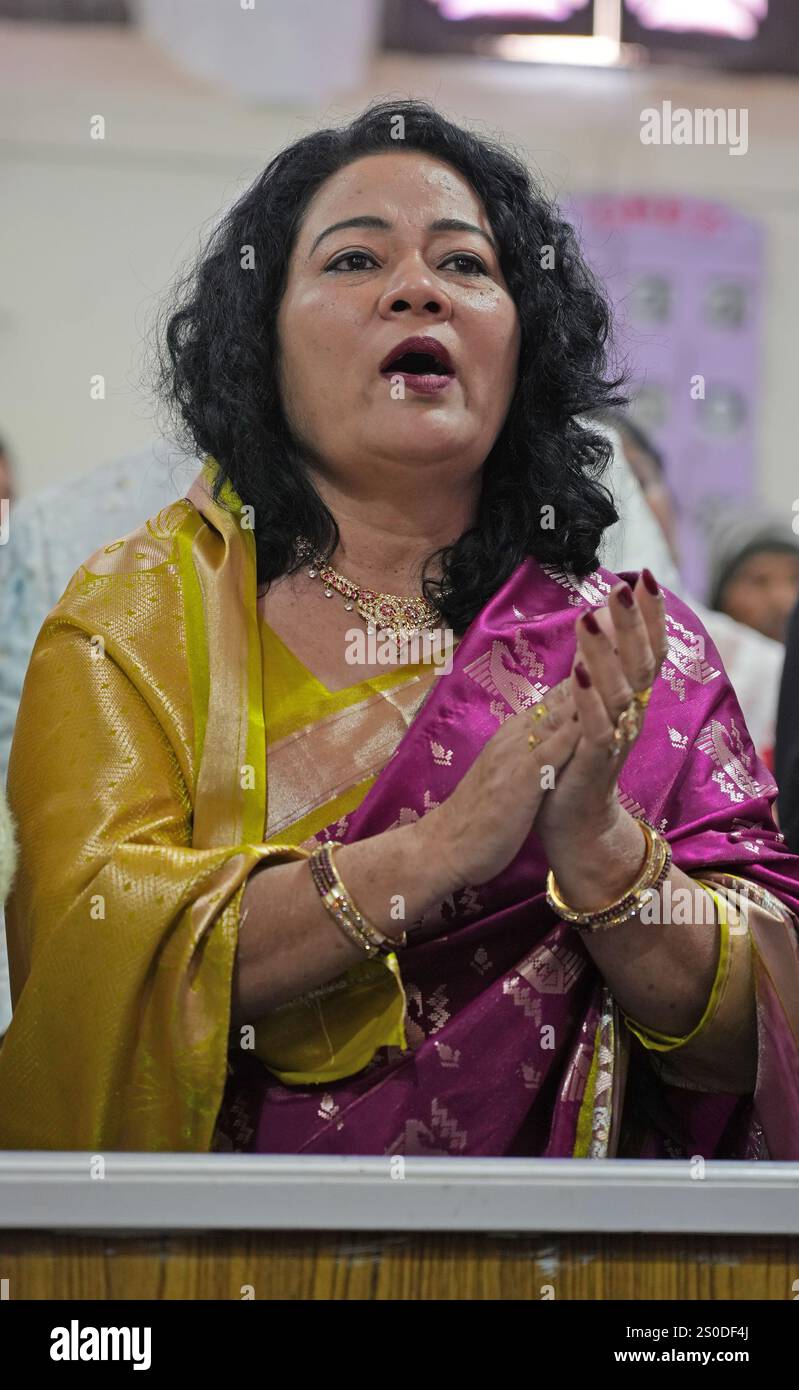 Beawar, Rajasthan, India, December, 25, 2024: Christian worshipper ...