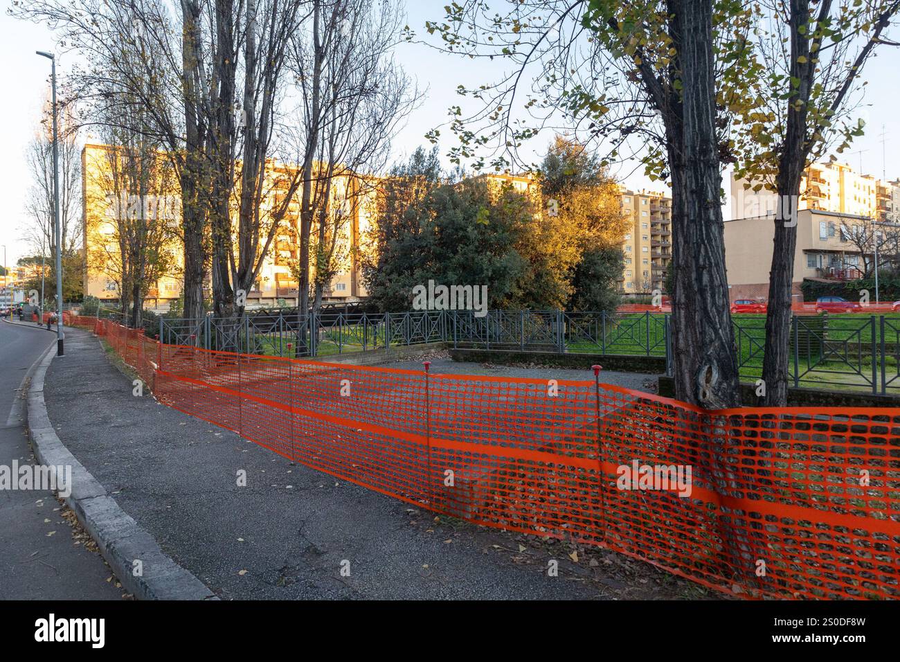 Colli Aniene, Italia. 11th Dec, 2024. Parco Livio Labor, Colli Aniene ...