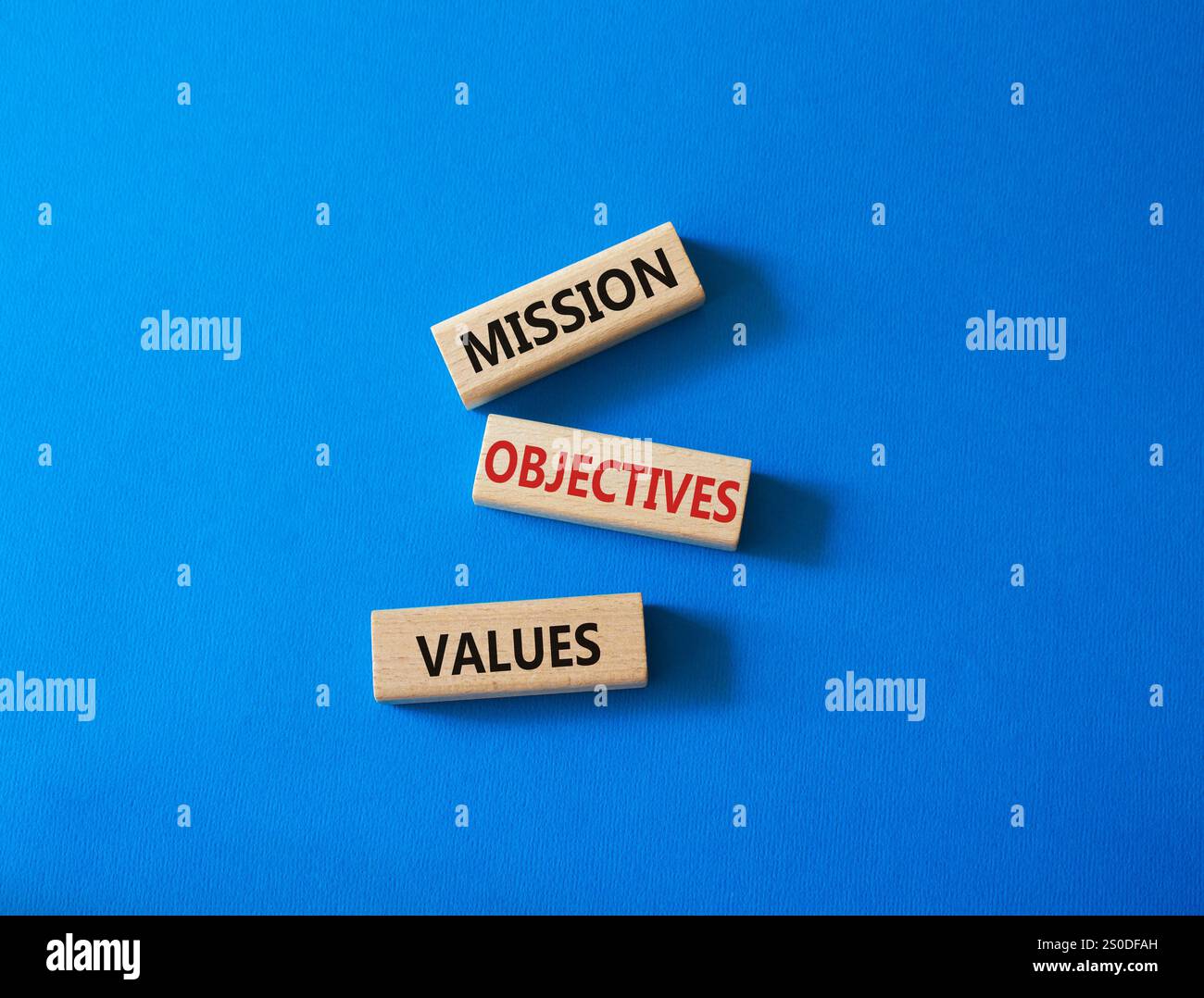 Mission Objectives Values symbol. Concept words Mission Objectives ...