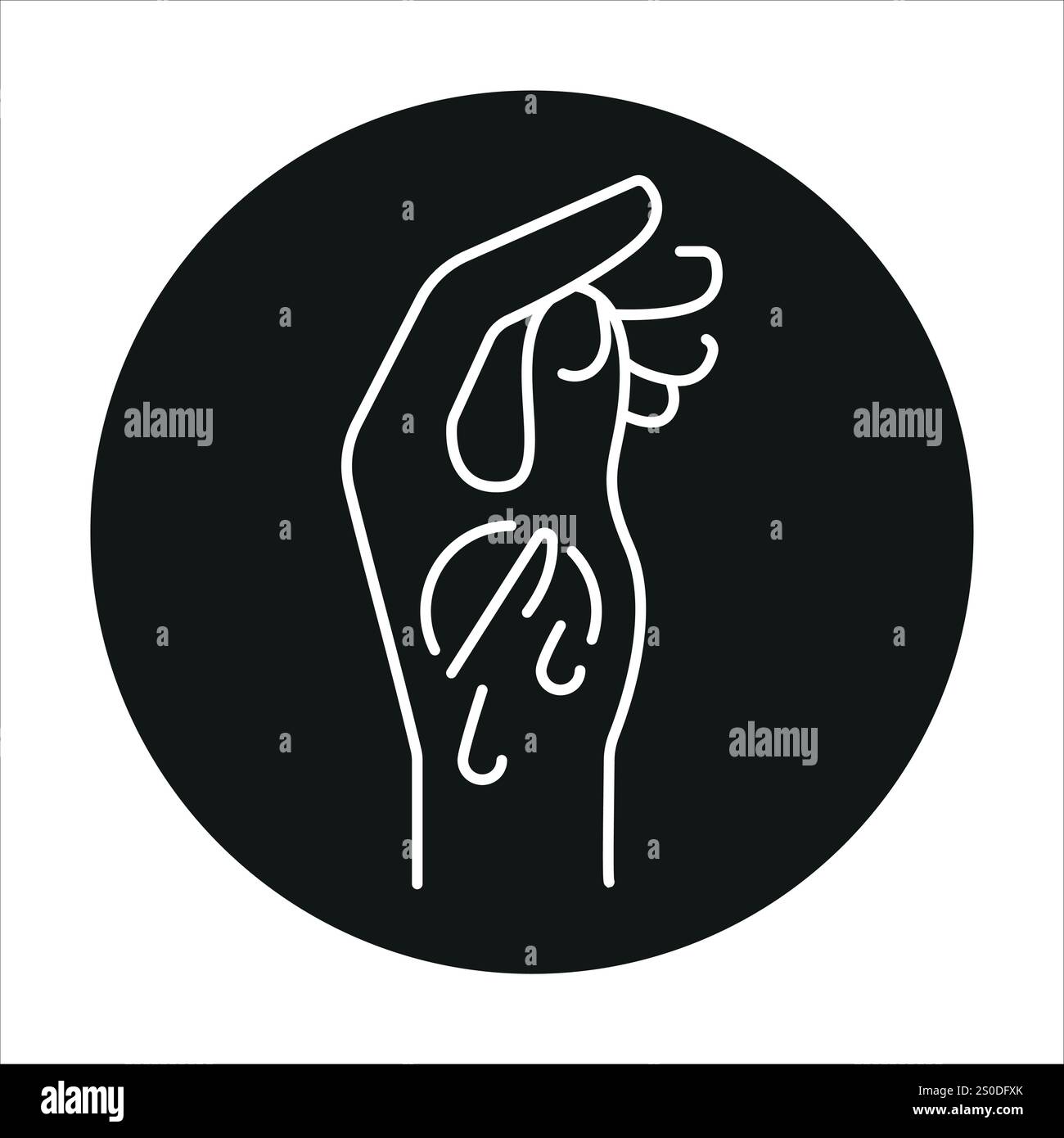 Cuts line color icon. Household injuries sign for web page, mobile app ...