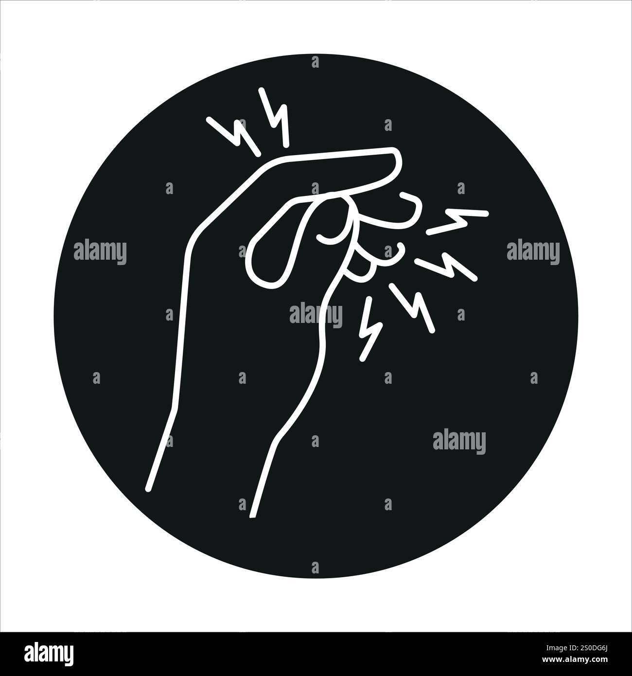 Danger pinch point moving Stock Vector Images - Alamy