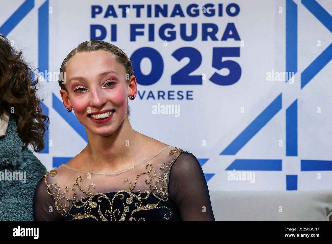 Varese, Italien. 21st Dec, 2024. Ginevra Lavinia Negrello of Italy seen ...
