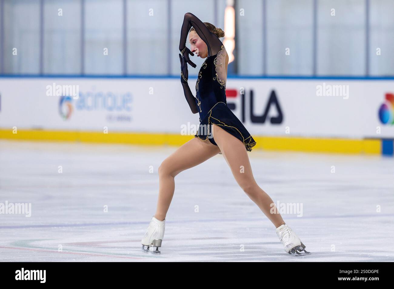 Varese, Italien. 21st Dec, 2024. Ginevra Lavinia Negrello of Italy ...