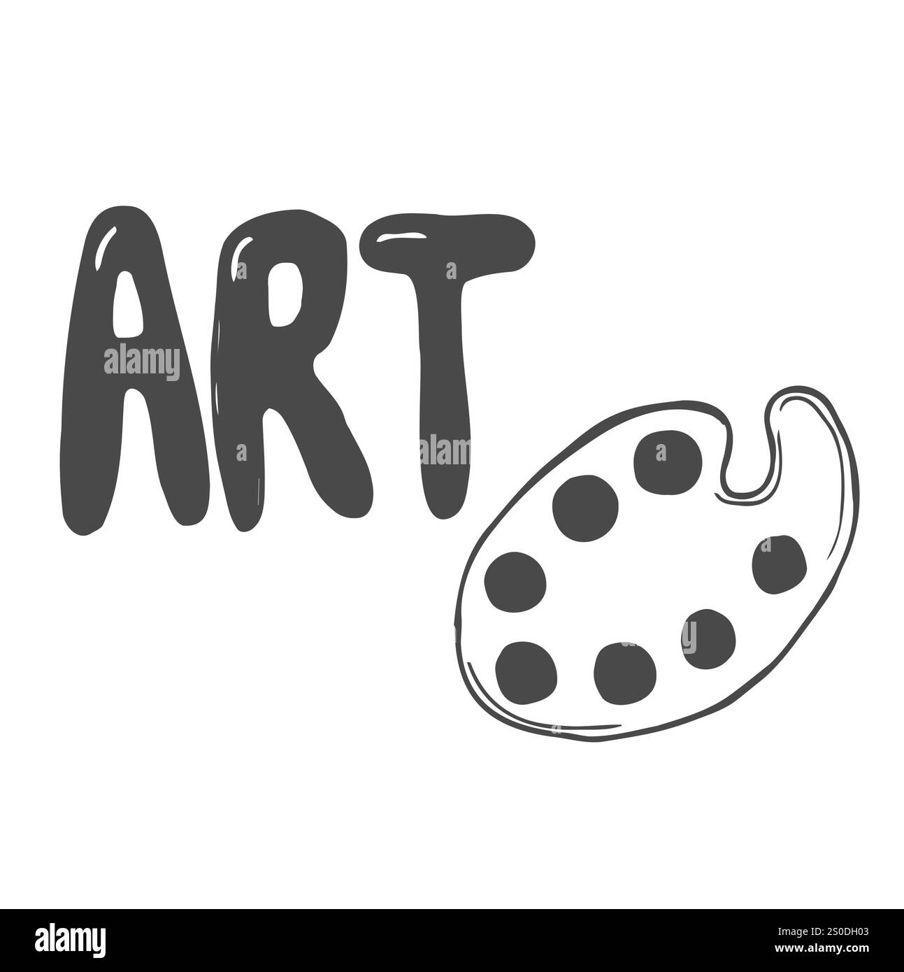 Doodles for artwork Black and White Stock Photos & Images - Alamy