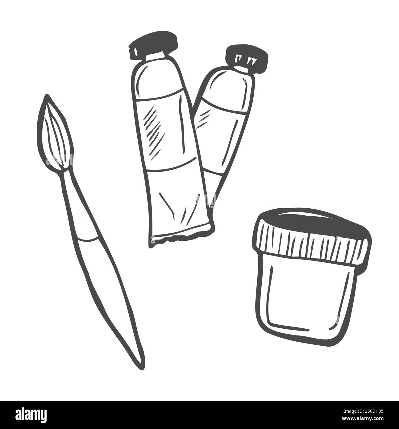 Old tools collection Stock Vector Images - Alamy