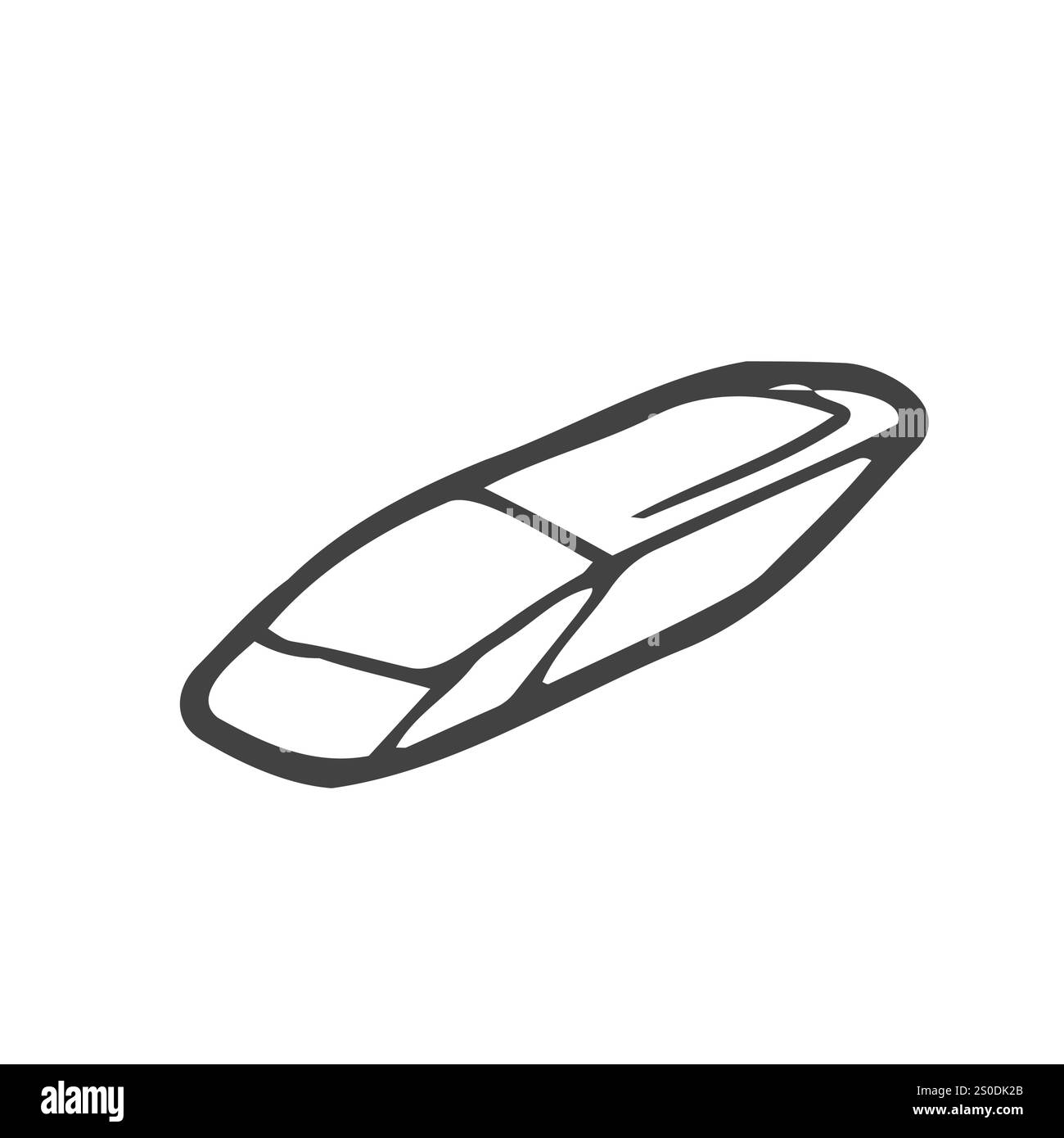 Drawing of a rubber sketch in doodle style Stock Vector Image & Art - Alamy