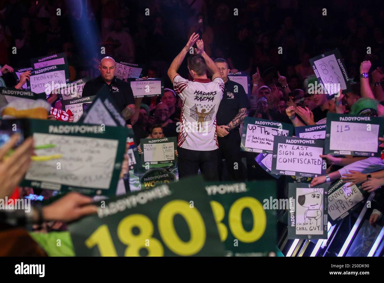 27th December 2024, Alexandra Palace, London, England; 2024/25 PDC ...